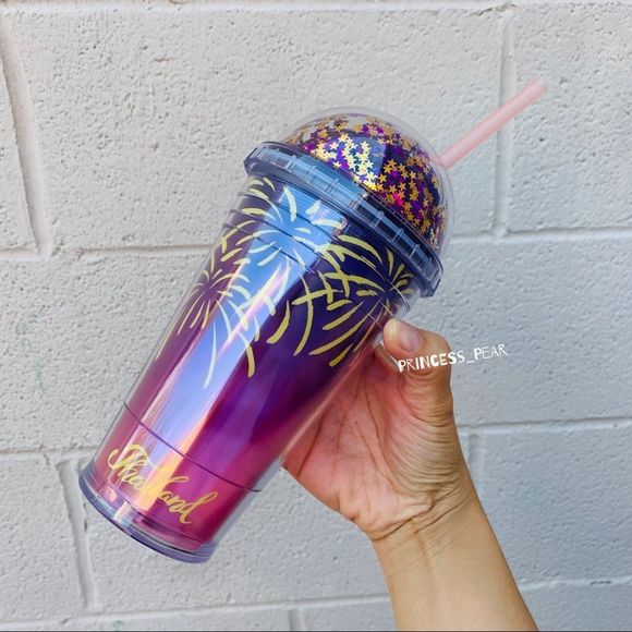 Starbucks | Kitchen | 50 Starbucksthailand Purple Fireworks Glitter ...